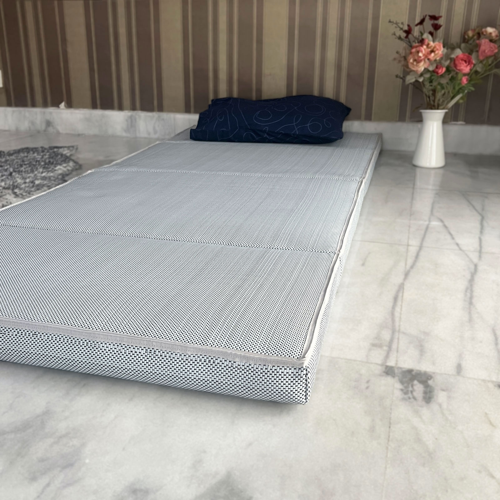 Relax Floor Mattress - Silver Dot Pattern Premium Sleeping Mat (Extra ...
