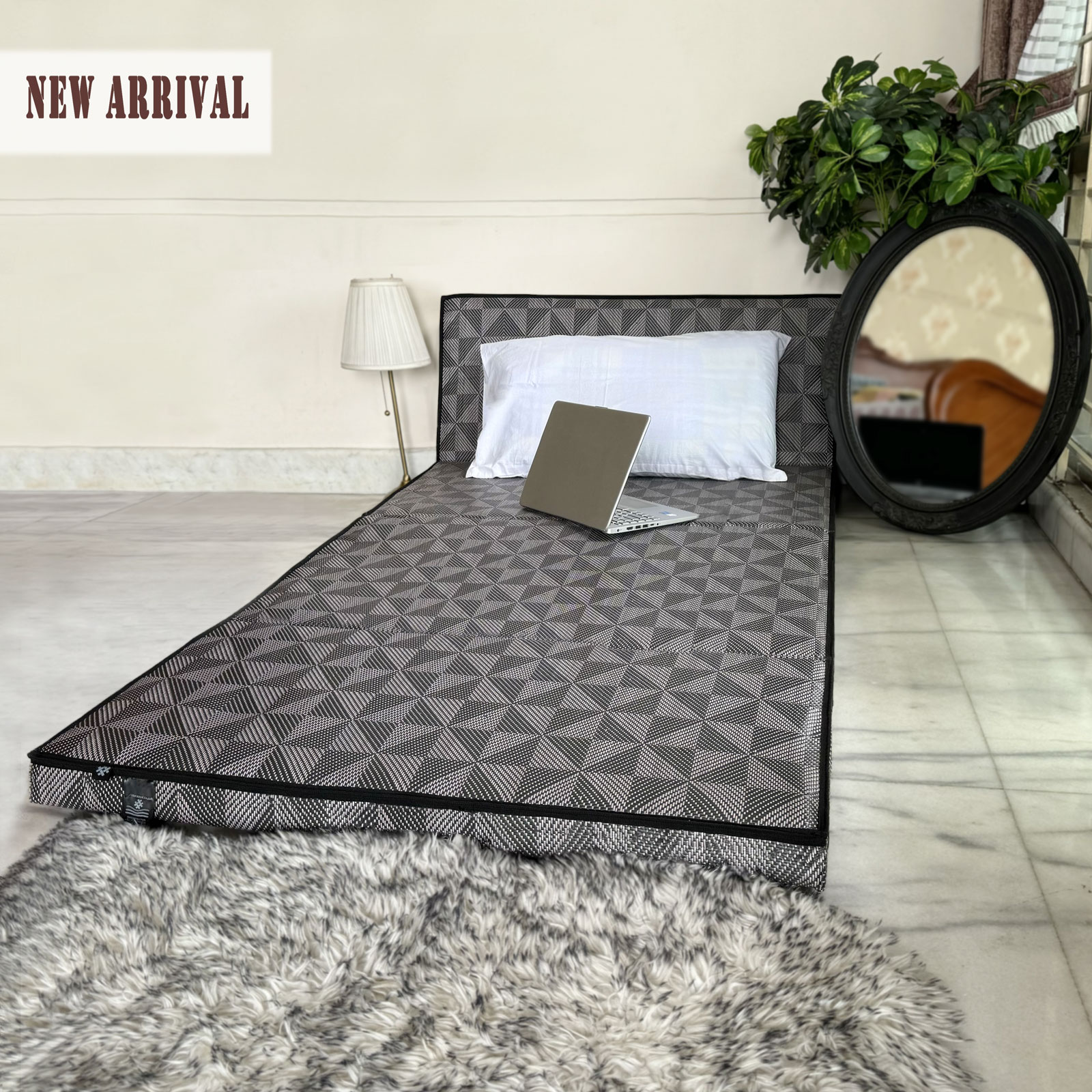 Relax Floor Mattress - Crystal Black Premium Sleeping Mat - RELAX MATS