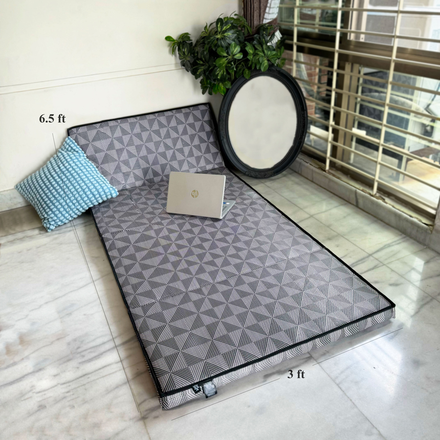 Relax Floor Mattress - Crystal Black Premium Sleeping Mat - RELAX MATS